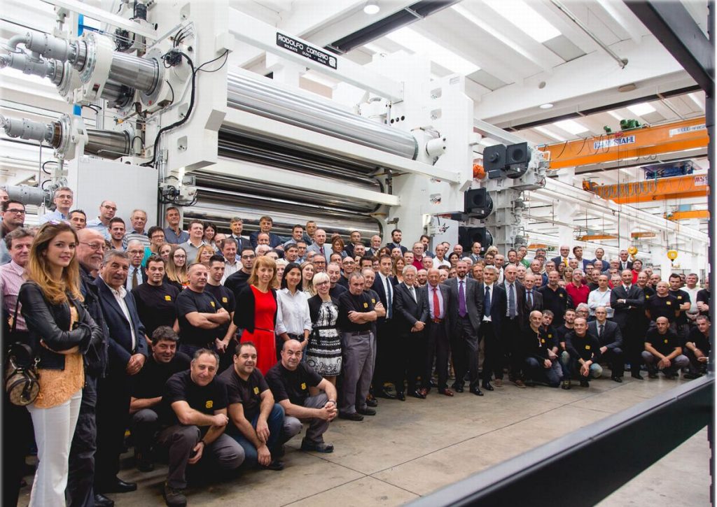 イタリアゴムカレンダー装置メーカーRODOLFO COMERIO社来日 [機械] – RUBBER STATION